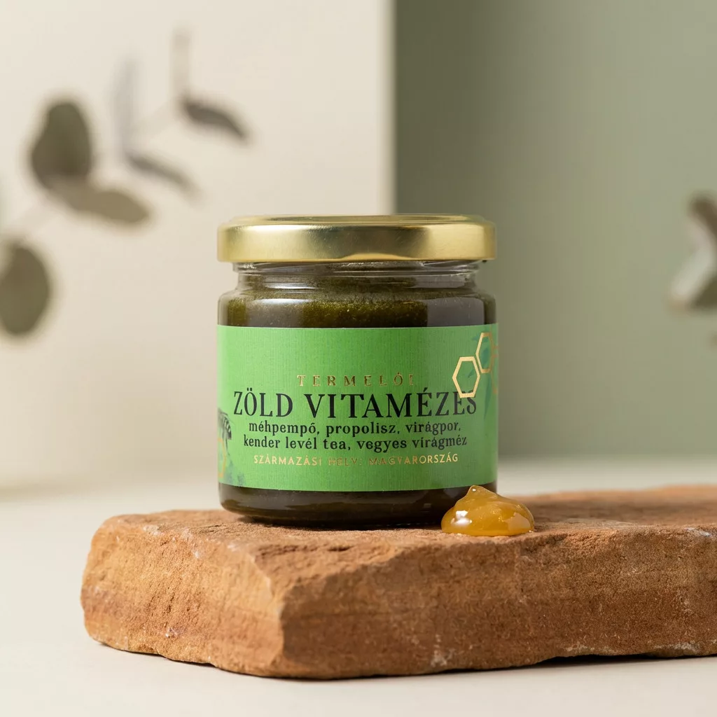 Zöld Vitamézes 50g - Termelői Méz Rendelés Online – Bio, Aká